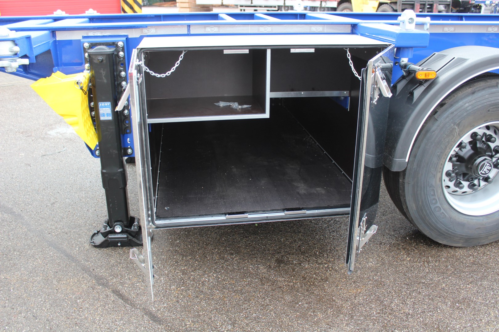 Container chassis Archieven | Pacton Trailers B.V.